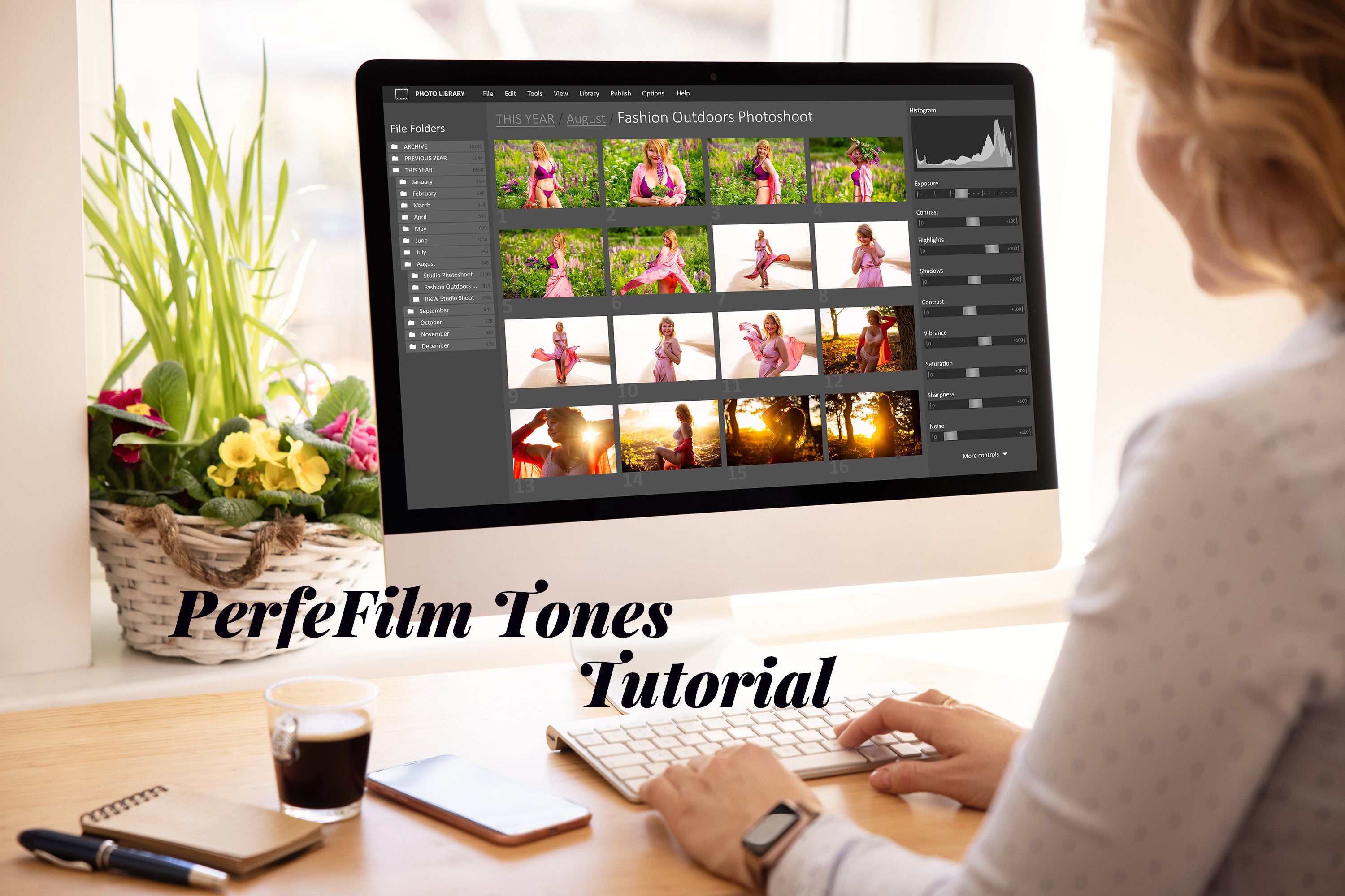 如何用 Lightroom Classic 快速的在三个步骤内调出专业照片并且让客户开心! — 使用 PerfeFilm Tones
